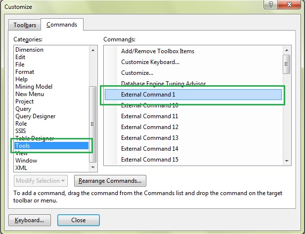 SQL Server External Tools – SQLSERVERLEARNER